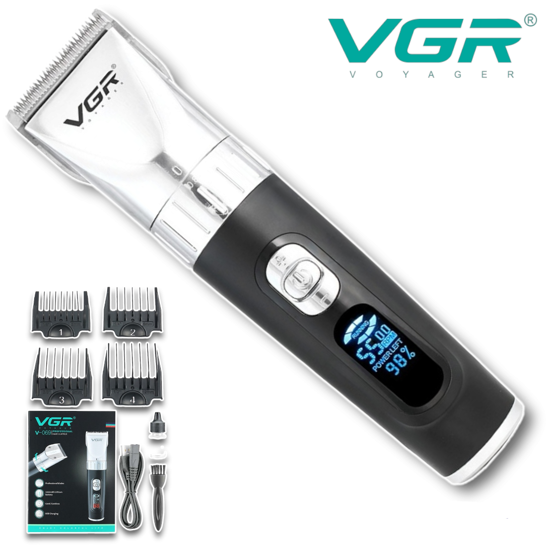 Машинкa за Подстригване VGR V-069 Машина за Коса – Инструменти за всеки