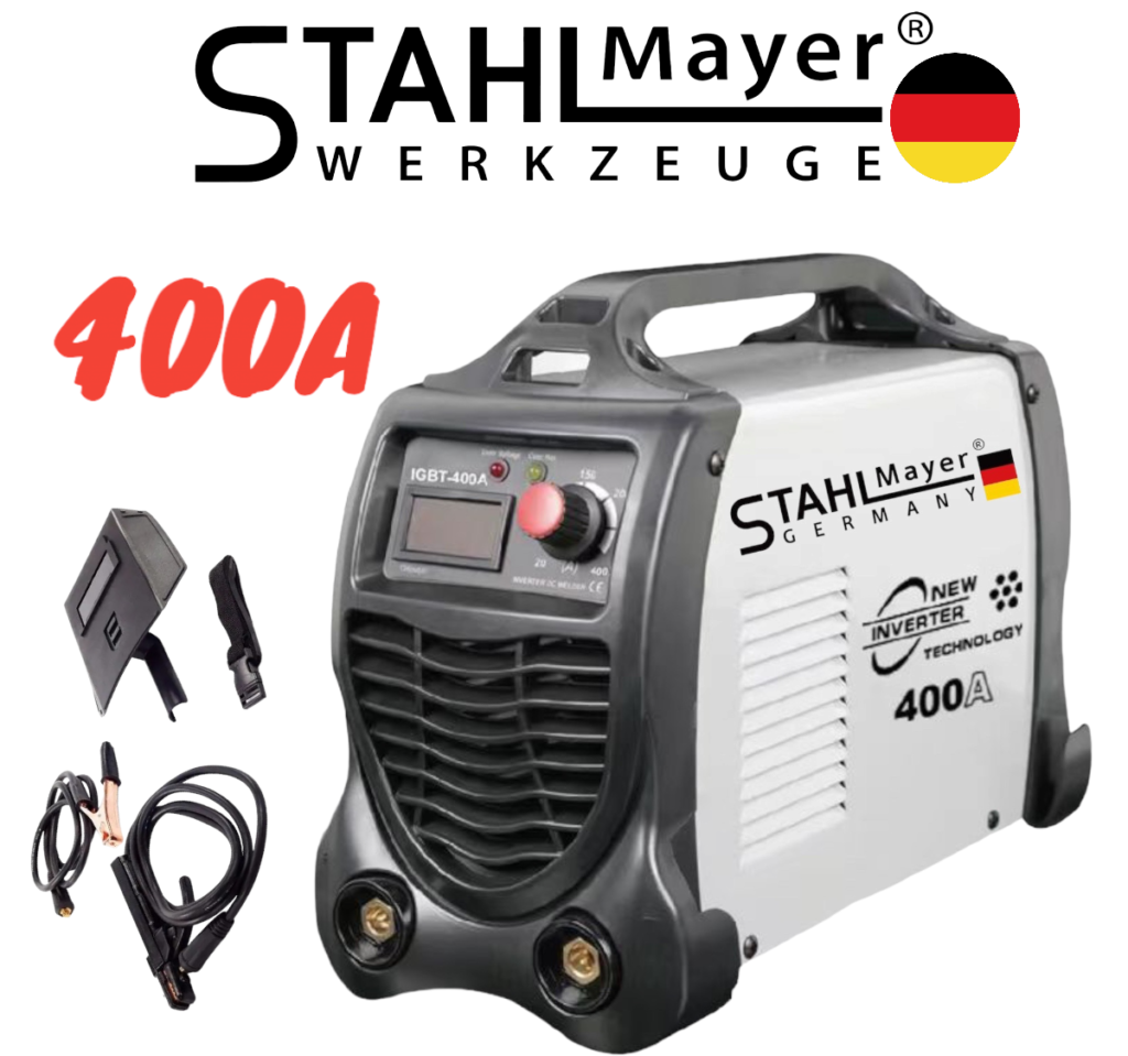 Инверторен Електрожен с дисплей STAHLMAYER 400A до 5мм – Инструменти за всеки